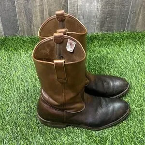 Red Wing Shoes | Shoes | Vintage Red Wing Pecos 86 Pullon Leather Work ...